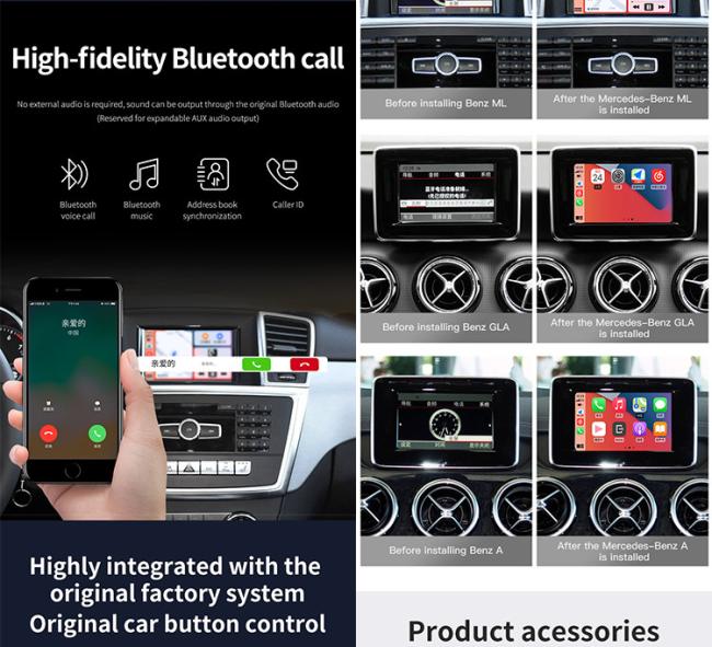 NTG 4.5 System Mercedes Video Interface , Navigation Multimedia Interface For Car