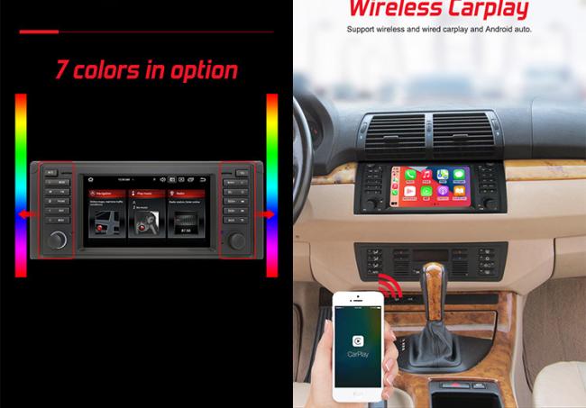 GPS Navigation OEM Car Radio , BMW Multimedia Player With 1080p Reverse Camera