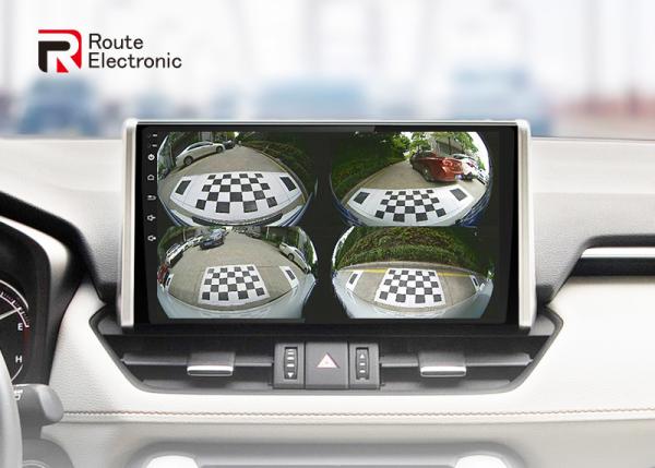 170 Degrees 3D Reverse Camera , Panoramic 360 Bird View Camera For Car