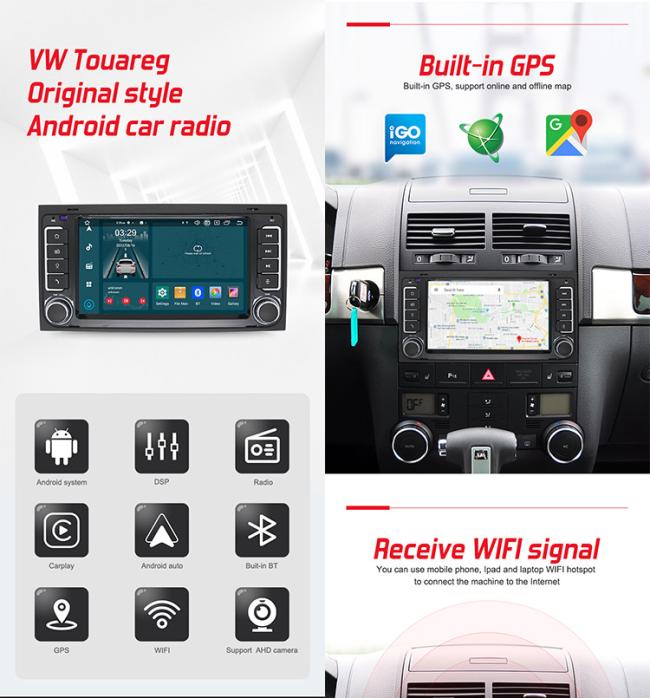 Volkswagen Touareg OEM Car Radio Support 4G Wireless Carplay Car Multimedia Player
