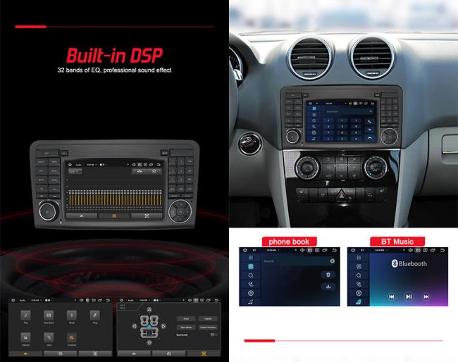 Mercedes Benz ML W164 OEM Car Radio With 4G DSP Wireless Carplay And Android Auto