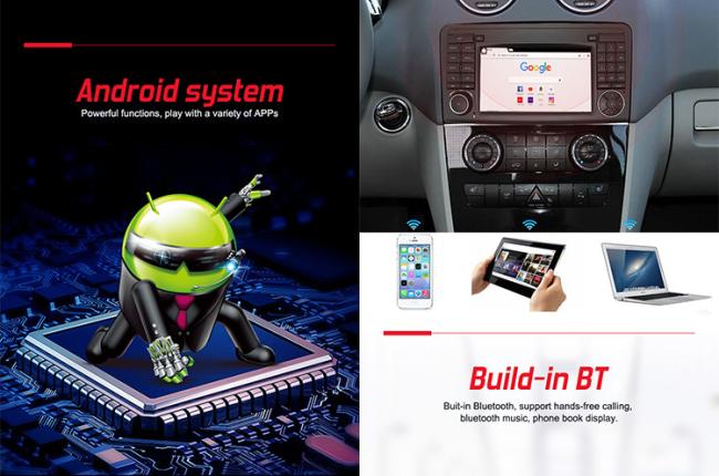 Mercedes Benz ML W164 OEM Car Radio With 4G DSP Wireless Carplay And Android Auto