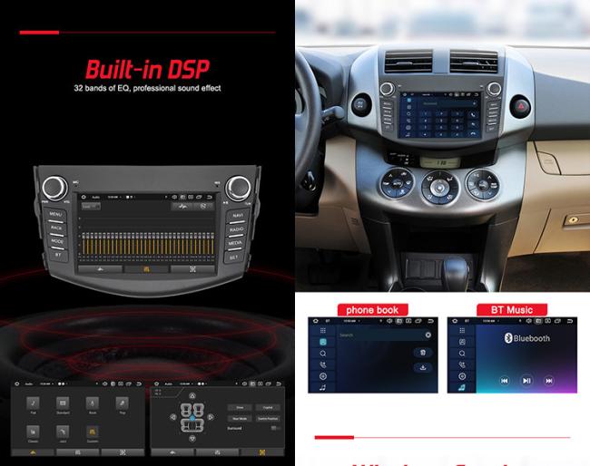 Toyota RAV4 OEM Car Radio With 4G DSP Wireless Carplay And 360 Bird View Camera
