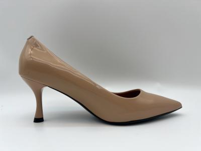 China #6 - #11 Womens Leather Dress Shoes 2 Inch Stiletto Heels With Pointed Toe for sale