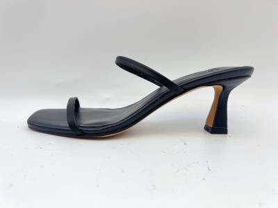 Cina Un tallone basso nero Toe Shoes aperto delle pantofole leggere di estate della cinghia in vendita