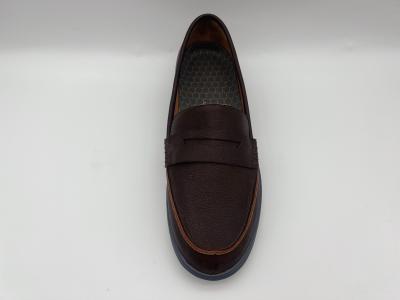 Cina Scarpe di lavoro resistenti di slittamento comodo delicatamente due fannulloni di Tone Leather Ladies Flat Leather in vendita