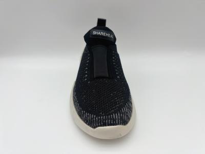 Cina Tomaia elastica dei 5cm di lavoro di slittamento del nero della marina delle donne resistenti delle scarpe ampia in vendita