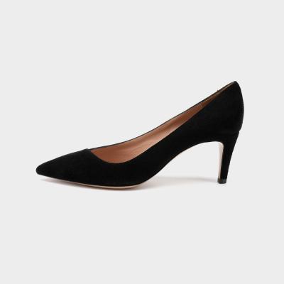 Cina I talloni sottili hanno indicato Toe Leather Shoes. scarpe di vestito delle donne di colore di 8cm in vendita
