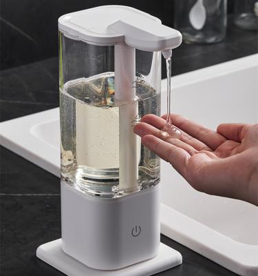 Cina Pompa automatica 550ML IPX5 del sapone liquido dell'erogatore del sapone della bottiglia del controsoffitto in vendita
