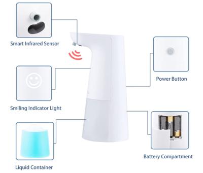 Cina Erogatore rapido del prodotto disinfettante della schiuma del sensore elettrico dell'ABS IPX3 per la casa in vendita