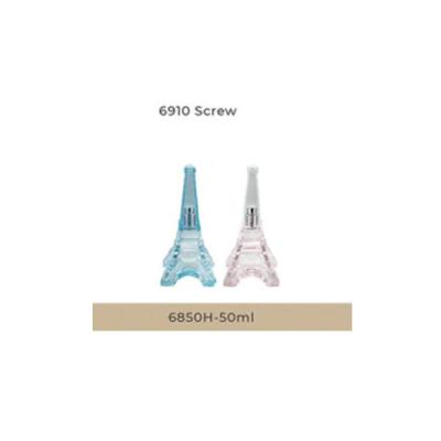 China 50 ml 90 ml Eiffeltoren vorm Logo Op maat gemaakte art deco glas parfumflessen Te koop