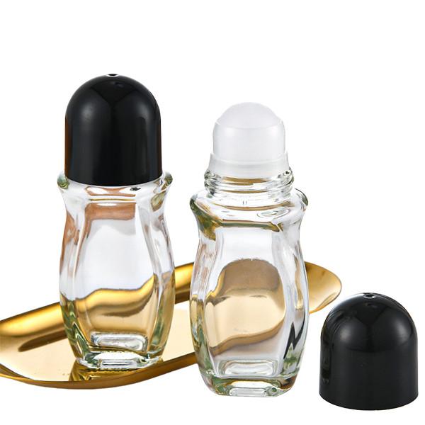 パーソナル ケアのための香水瓶の明確な30ml 50mlロール