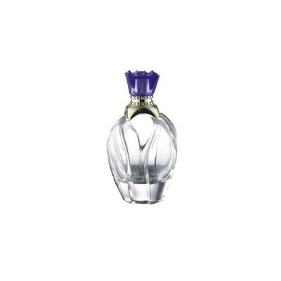 China Clear Custom Glass Perfume Bottles , Square Glass Perfume Bottles Various Caps for sale