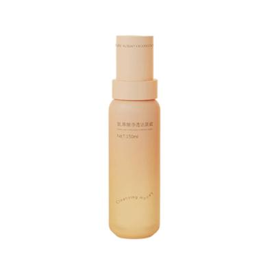 China Limpieza facial PETG de 24 dientes botella vacía de 150 ml/120 ml embalaje reciclable respetuoso con el medio ambiente en venta