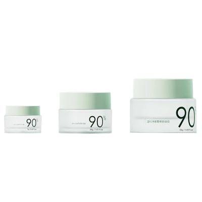 China Empty jar OEM custom PP makeup remover cream jar 7g/30g/50g capacity for sale