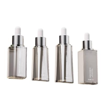 China Empty Serum Bottle With Pipette Custom Luxury Dropper Bottle For Skincare Adjustable Pipette for sale