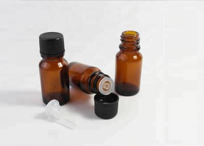 China Colorful Cap Mini Glass Dropper Bottles , 50ml Empty Eye Drop Bottles for sale