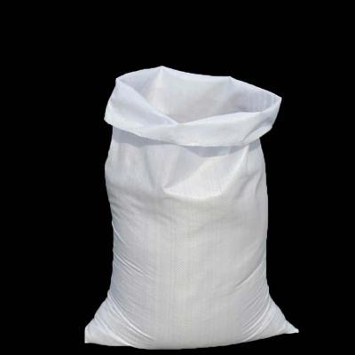China Moisture Proof Custom Dimensions 25kg 50kg White PP Woven Bags For Bread Flour for sale