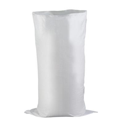 China Shunsui Moisture Proof 25 50 Kg Corn Flour Plain White Empty PP Woven Packing Bag for sale