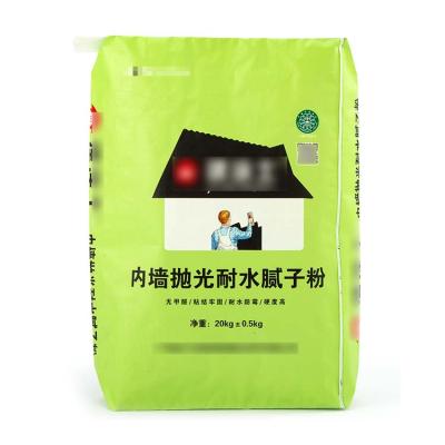China Factory price 25kg 50kg pp sealant powder bag valve pouch plastic packaging moisture proof bag for sale