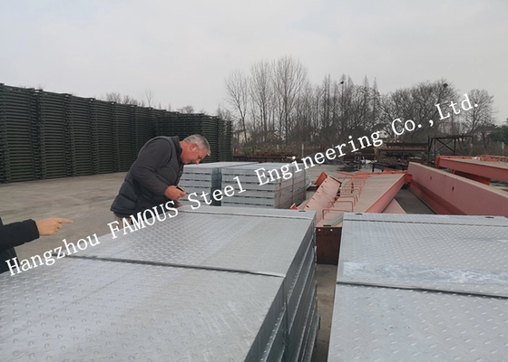Portable Prefabricated Steel Truss Bridge Compact 200 Modular Bailey 2