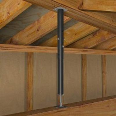 China High Capacity Structural Steel Basement Floor Jack Corrosion Resistance for sale