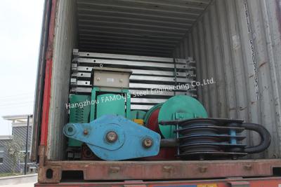China Long Span Steel Bailey Bridge , 3m Metal Modular Steel Bridge Structure Engineering for sale