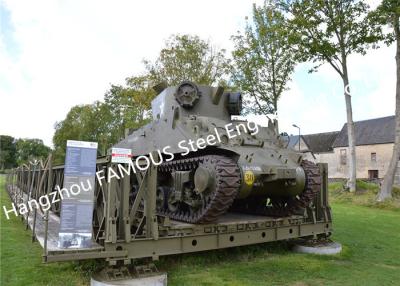 China Easy Installation Temporary Steel Structure Bailey Bridge Military Application for sale