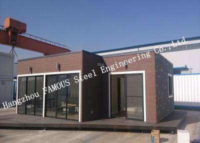 China Classroom / Office Units Structural Steel Construction Modular Container House Expansion Project for sale