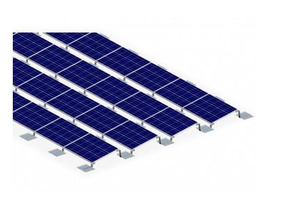 China PV  Ballast  Rail Free Solar Roof Mounting Rack Systems for sale