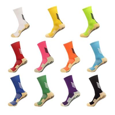 China Youth & Kids Long Tube Anti Slip Soccer Grip Socks for sale