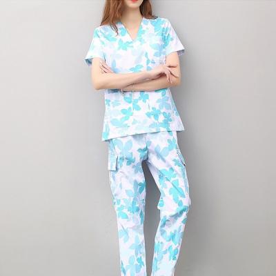 China o hospital por atacado da cor sólida e da impressão do estiramento da qualidade superior do logotipo feito sob encomenda da fábrica médico esfrega figos esfrega à venda