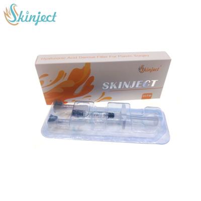 Cina 5 ml di Skinject delle labbra del riempitore di materiale da otturazione facciale acido ialuronico del riempitore cutaneo in vendita