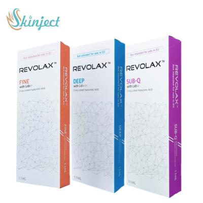 Китай Глубокий Hyaluronic кисловочный заполнитель 24mg/Ml HA Revolax впрыски дермальный продается