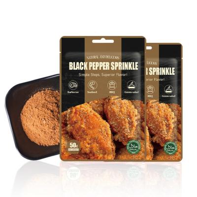 China McSino 2024 Practical Hot Sale Spicy Fried Chicken Powder Seasoning High Quality KFC Black Pepper Flavored Marinade for sale