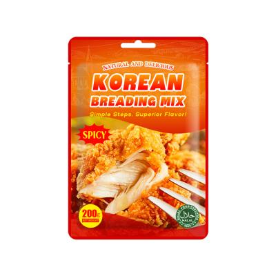 China Hot Selling McSino 5kg HACCP Certified Korean Fried Chicken Powder Factory Supplied Coating for Frying Blended Dried Style for sale