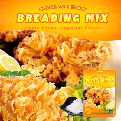 China 2025 McSino Chinese Factory Supply Wrapped Seasoning Powder Crispy Breading Mix for Fried Chicken Dried Style for sale