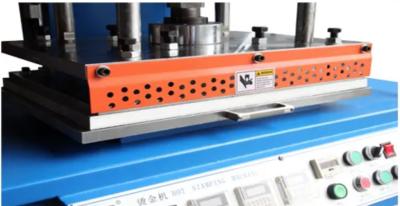 China Heavy Duty Hydraulic Leather Hot Foil Stamping Machine for sale