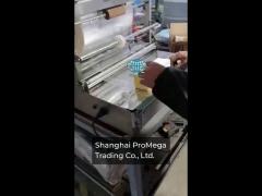 bopp film manual wrapping machine for perfume box playing card cellophane