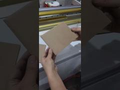 semi automatic cardboard carton grooving machine for gift box