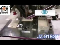 automatic tag drilling eyelet machine label binding machine