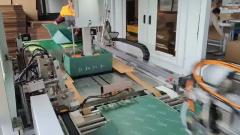Glue Spraying and Box Assembly Machine