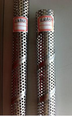 China Good quality perforated pipe /spiral welded perforated spiral pipe for sale