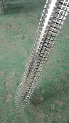 China Zhi Yi Da Straight Seam Perforated Metal Welded Tubes Filter Frame for sale