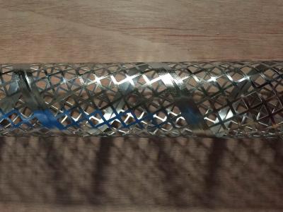 China Zhi Yi Da Square Hole Spiral Welded Protective Perforated Tube To Importer for sale