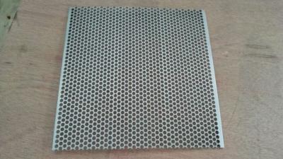 China Zhi Yi Da Metal Stainless Steel Perforated Plate To Europe for sale