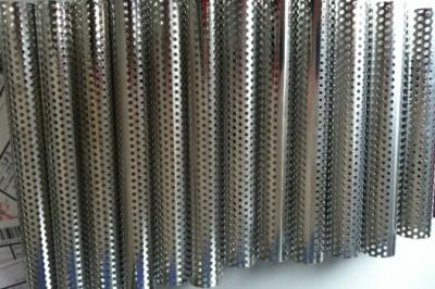 China Straight Seam Center Pipe Filter Frame Perforated Metal Welded Tubes Center Core Pipe 316L Water Filter Frame for sale