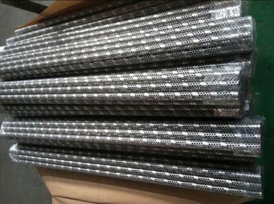 China stainless steel 316L spiral welded perforated center tube pipe filter frame filter elements 304 center core for sale