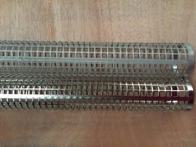 China Straight Seam Water 316 Perforated Metal Welded Tubes Pipe Center Core Filter Frame for sale