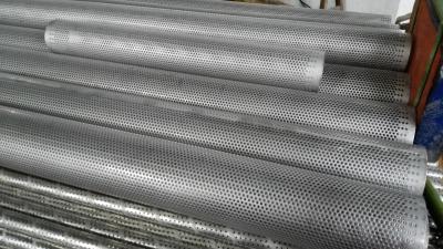 China Straight Seam Center Tube Water Perforated Metal Welded Tubes Center Core Filter Filter for sale